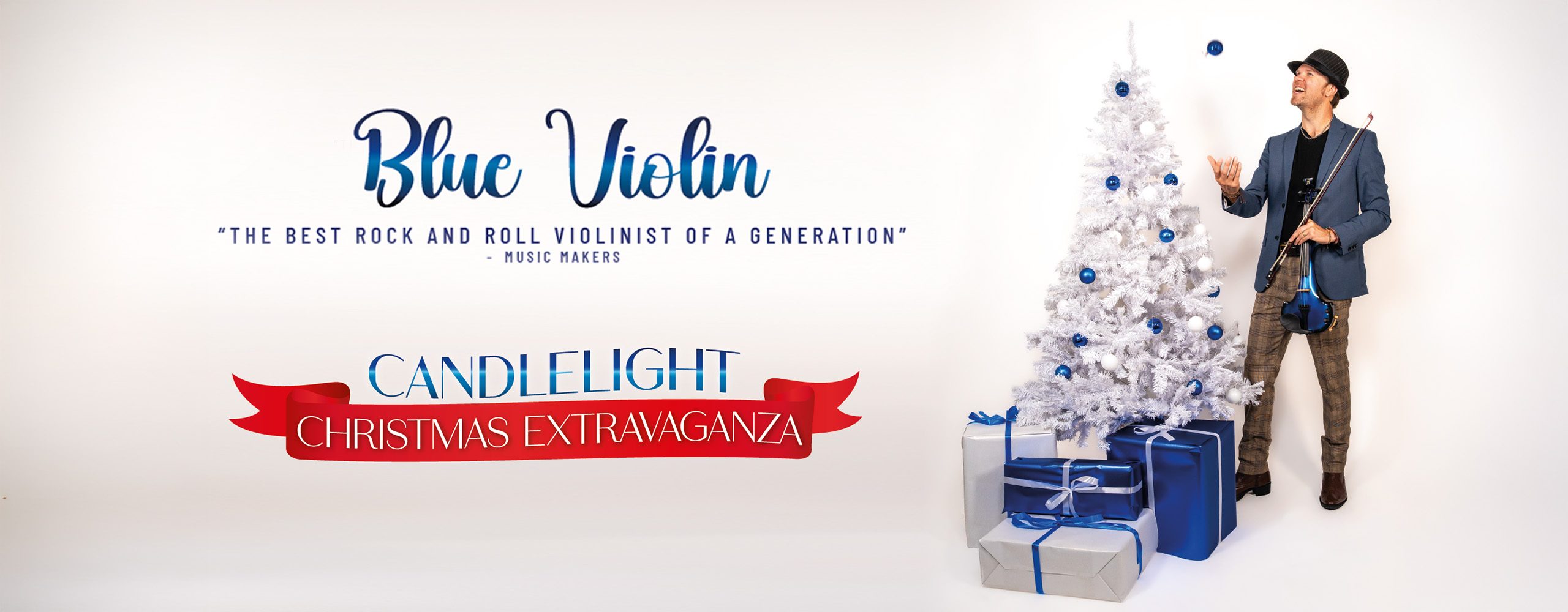 Blue Violin Candlelight Christmas Extravaganza - Parker Arts